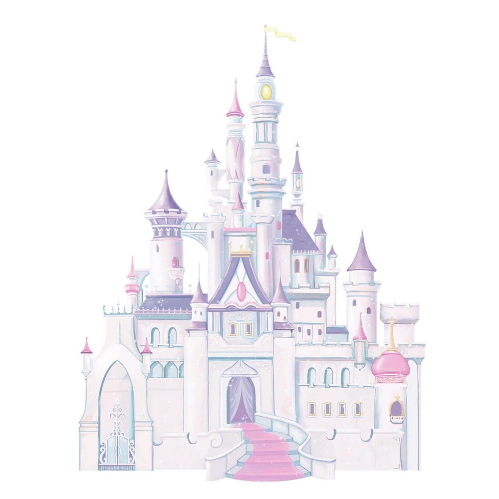 Princess Castle Peel and Stick Giant Wall Decal – Ashley Area Rugs