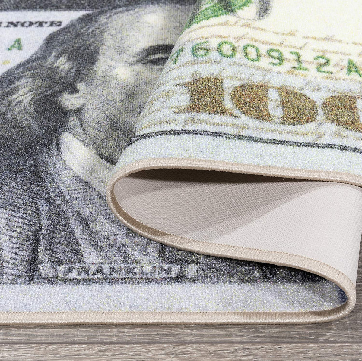 Hundred Dollar Bill Runner Rug, 22" x 53', Multicolor – Ashley Area Rugs