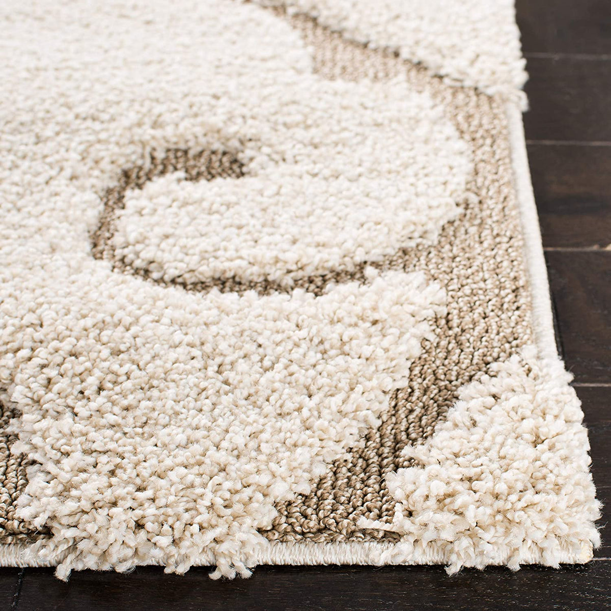 Premium Swirl Thick Plush Cream/Beige Area Shag Rug – Ashley Area Rugs
