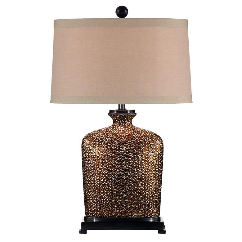 Bumpy Bottles Hand-Painted Ceramic Table Lamp – Ashley Area Rugs